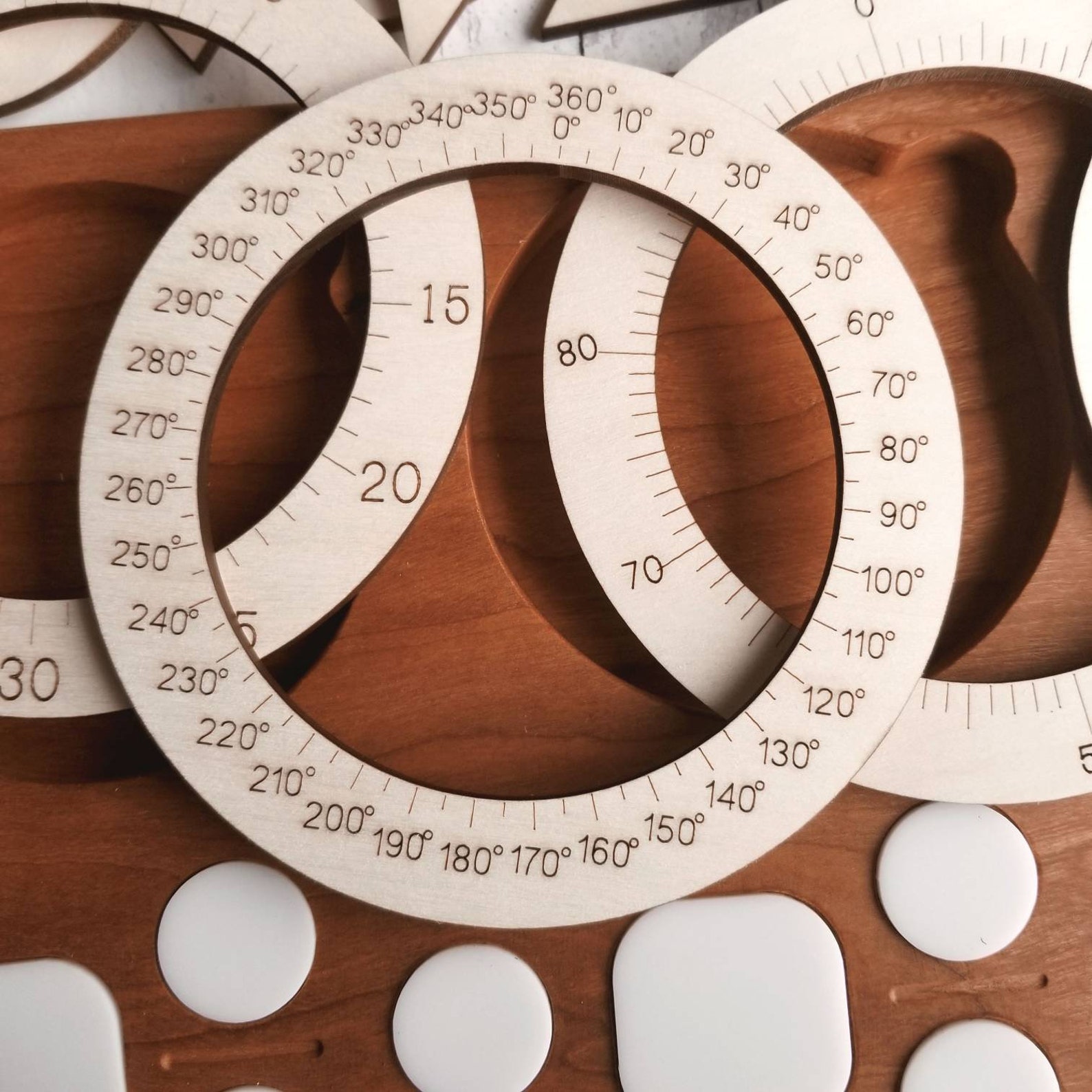 Fraction Manipulation Board Fraction Ring Fraction Circle - Etsy