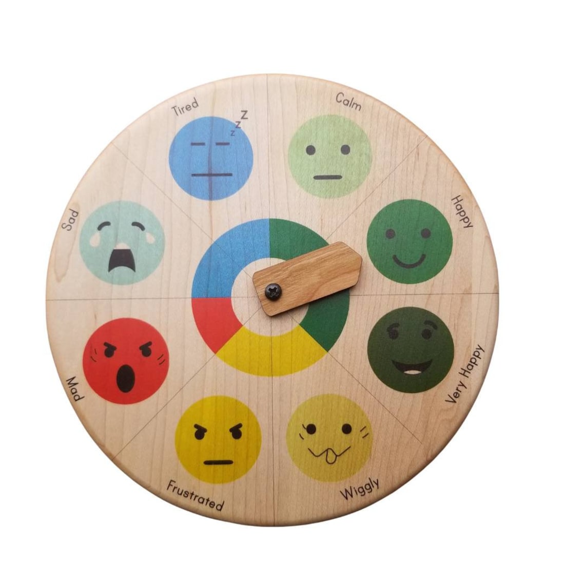 Emotion Wheel With Self Regulation Zones Emotion Zones - Etsy UK