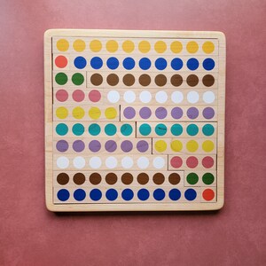 Montessori Bead House Monteasori Number Bars Number Bonds Number ...