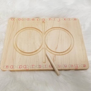 Alphabet 8 Board Dysgraphia Writing Board Alphabet Tracing Board Lazy ...