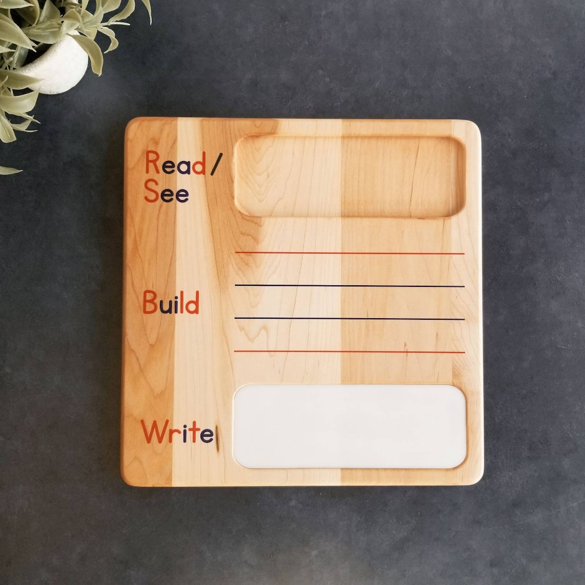 Dry Erase Read Build Write Board Spelling Board Writing - Etsy