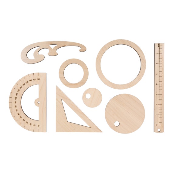 Kids Drafting Kit Geometry Kit Math Toys Montessori Toys - Etsy