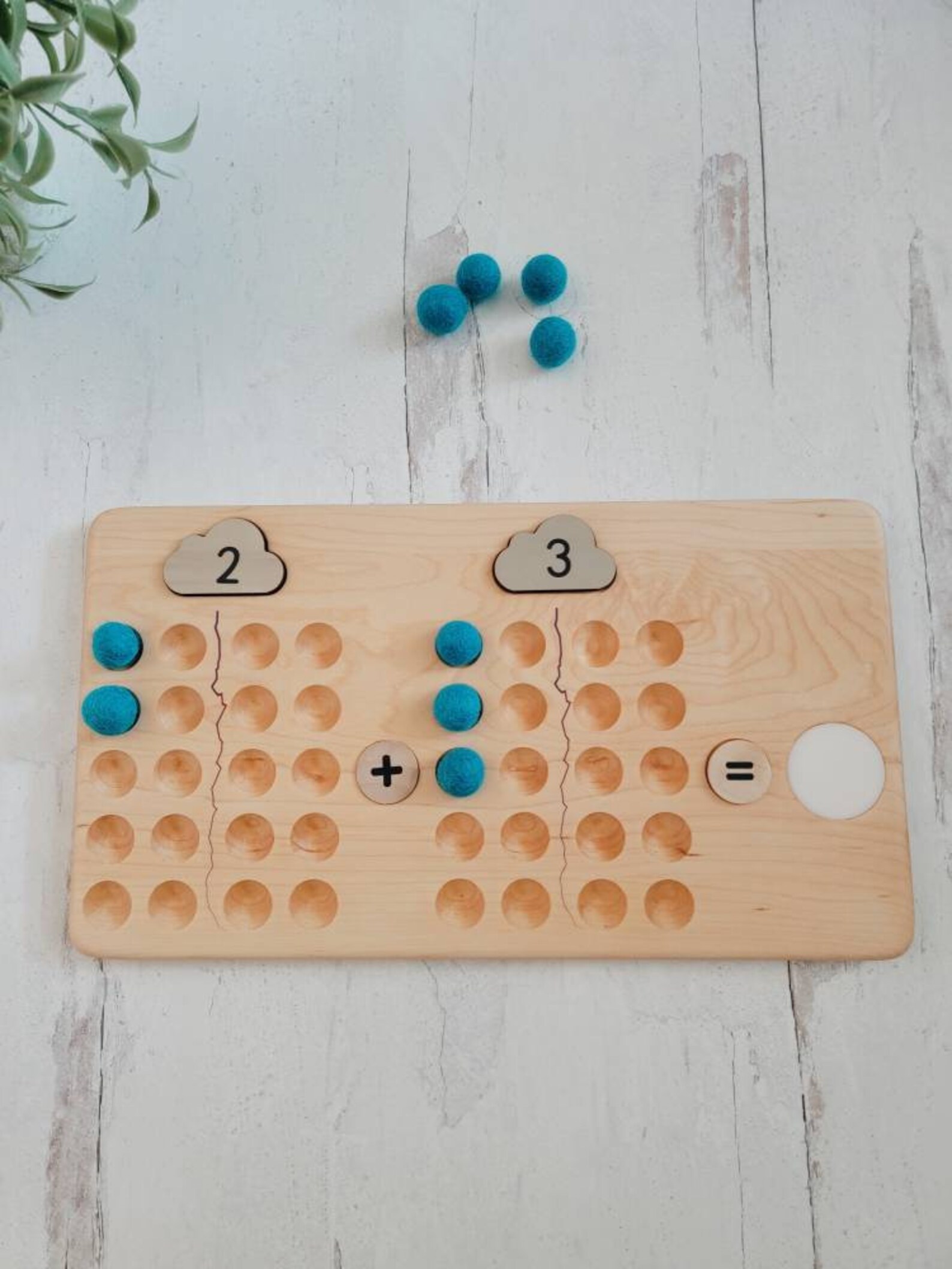 Math Manipulatives 1 to 20 Twenty Board Wooden Number - Etsy