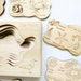 Tidepool Layered Puzzle, Ocean Wooden Puzzle, Montessori Wooden Puzzle ...
