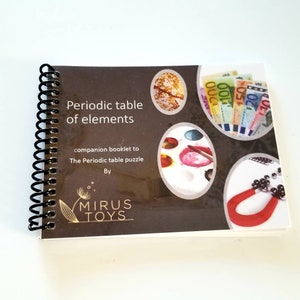 DIY 3D Paper Periodic Table of Elements Model,chemical Activity ...