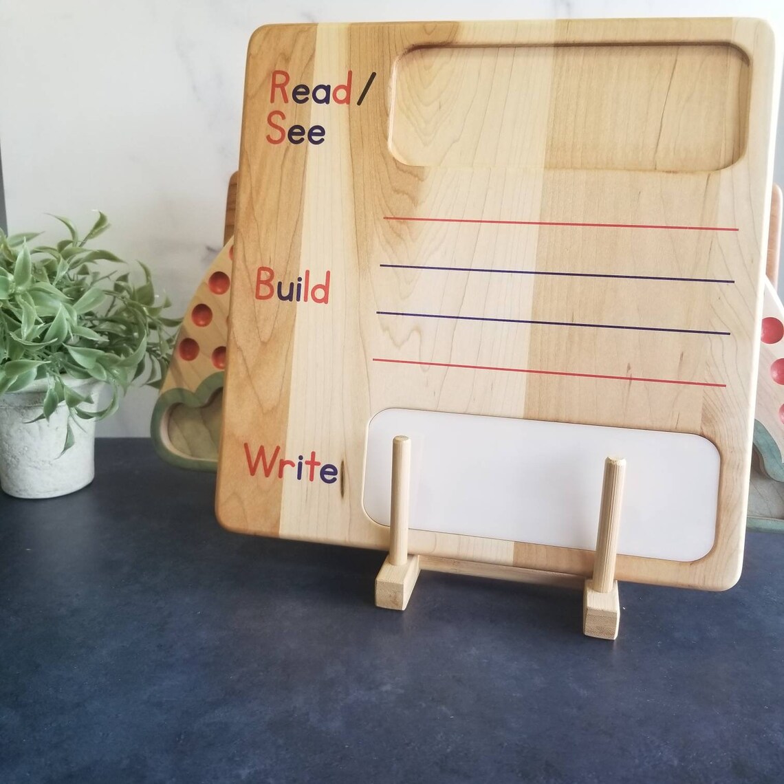 Dry Erase Read Build Write Board Spelling Board Writing - Etsy
