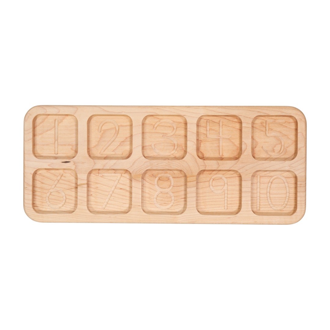 Large 10 Frame With Engraved Numbers - Ten Frame - Math Manipulatives ...