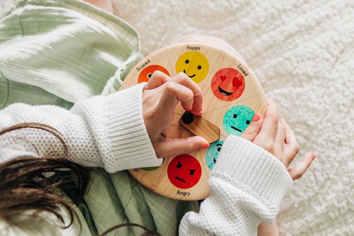 Emotion Wheel Peace Table - Etsy