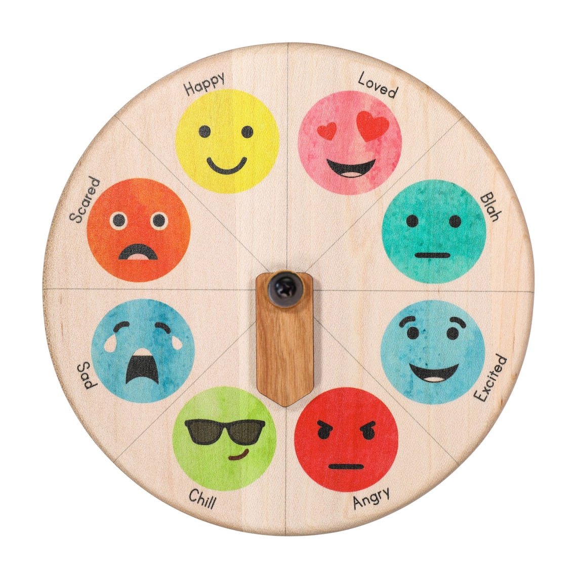Emotion Wheel Peace Table - Etsy