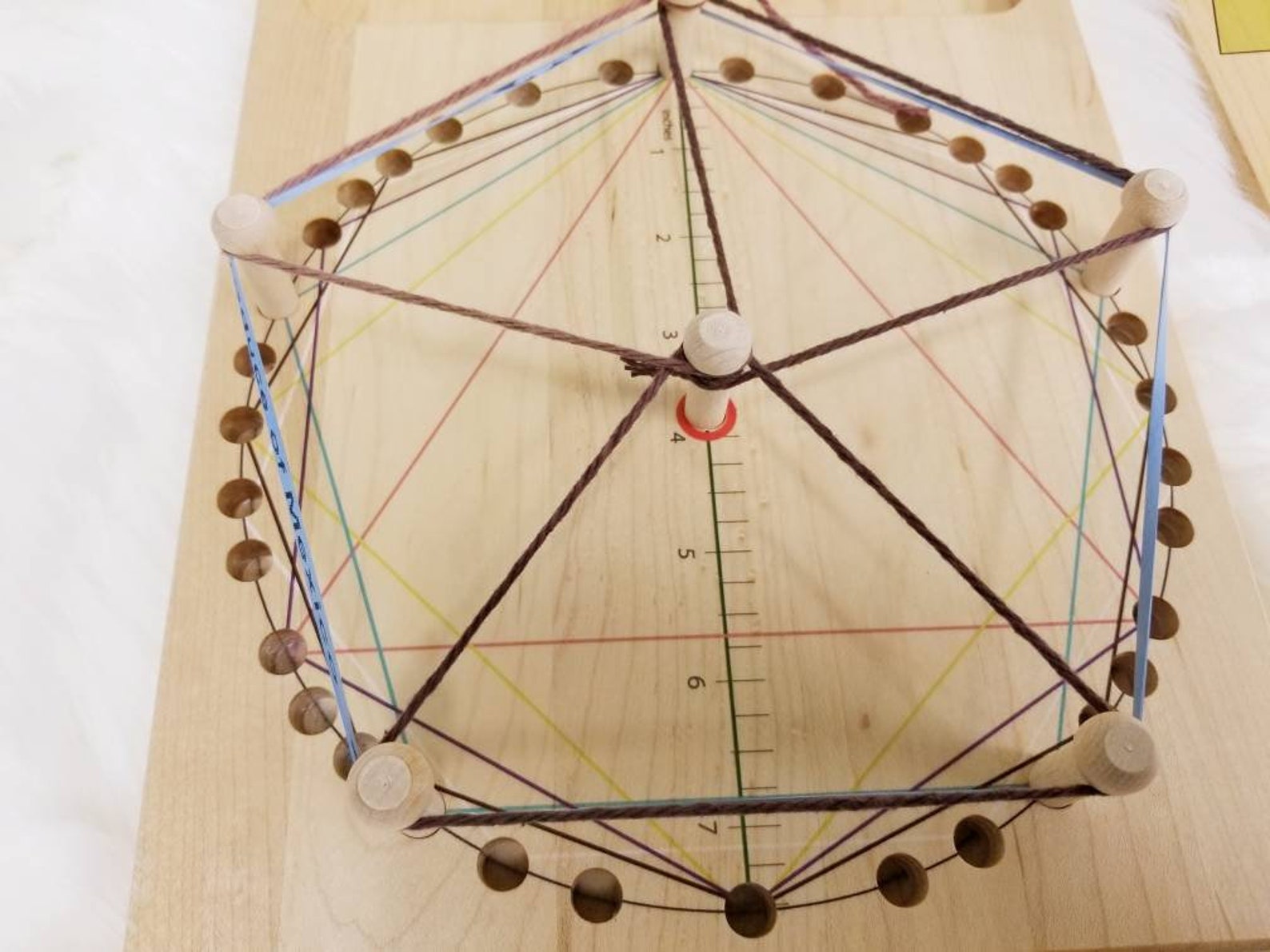 Polygon Geoboard Geometry Board Geo Board Math - Etsy