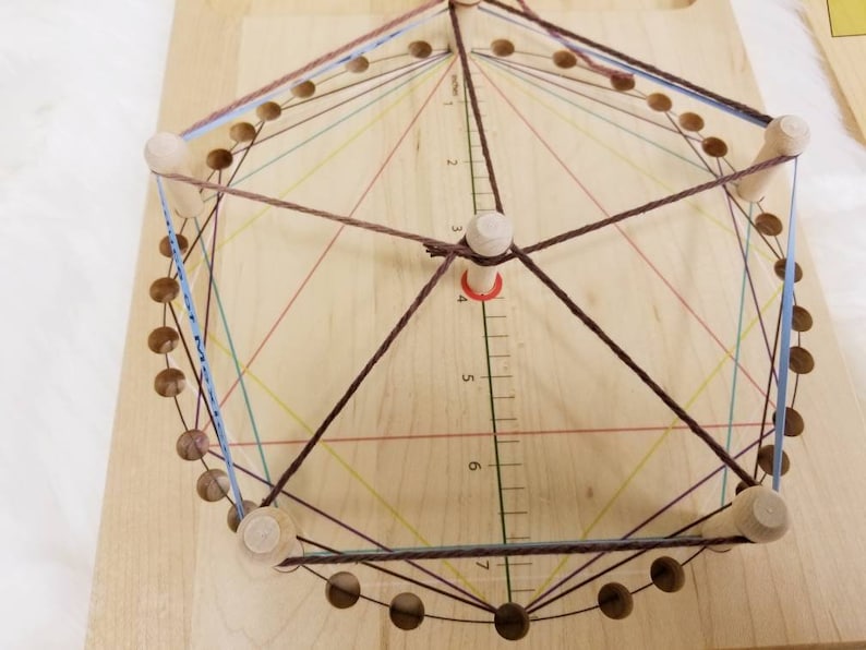 Polygon Geoboard Geometry Board Geo Board Math - Etsy