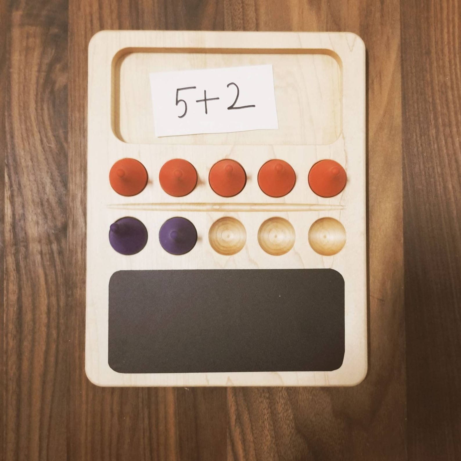 Read Build Write Numeracy Board Ten Frame Chalkboard Ten - Etsy