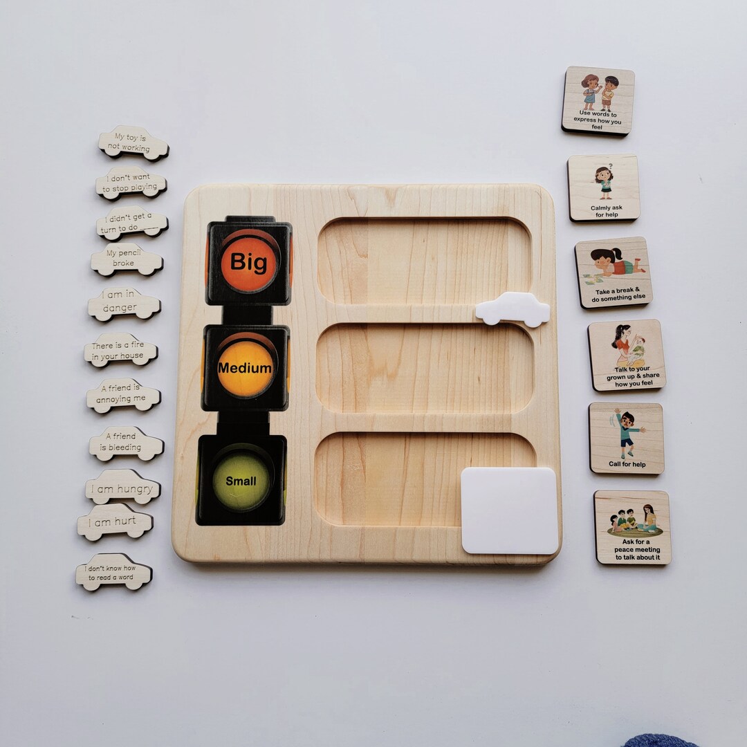 Size of the Problem Big Medium Small Problems Problem Solving Board - Etsy
