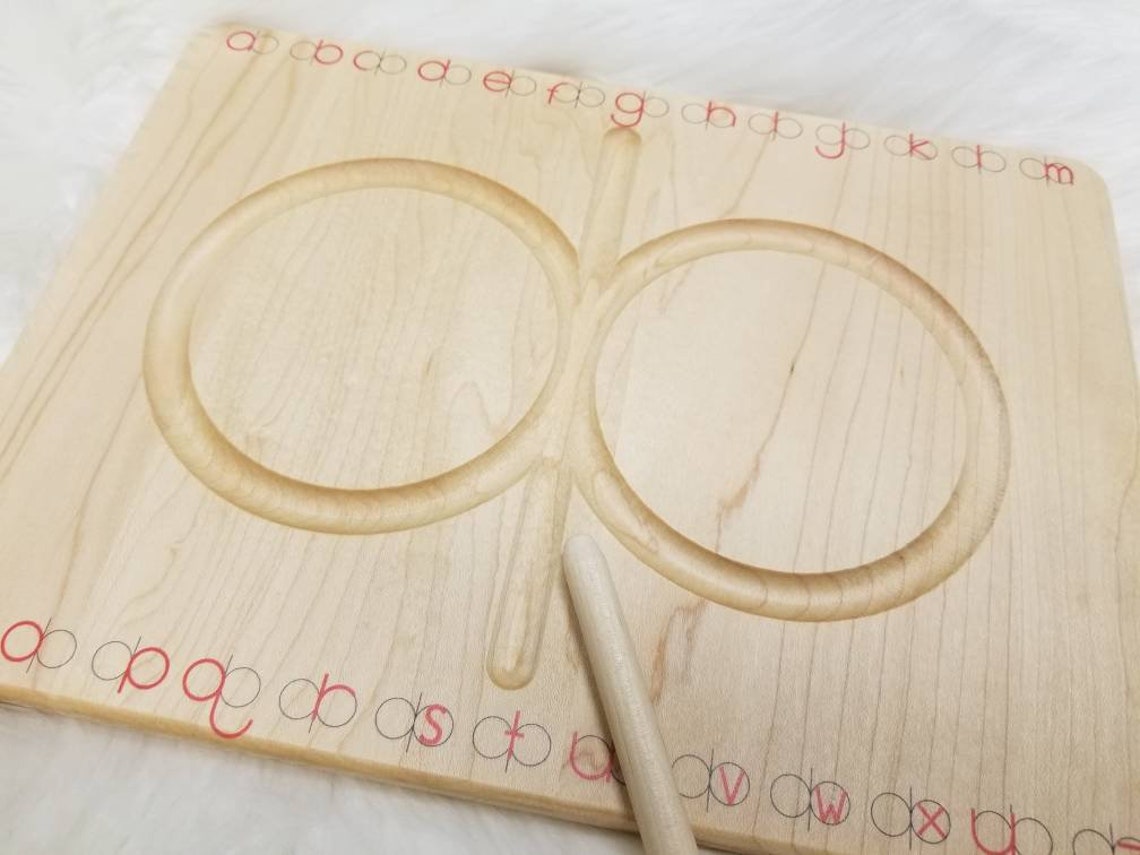 Alphabet 8 Board Dysgraphia Writing Board Alphabet Tracing - Etsy