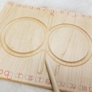 Alphabet 8 Board Dysgraphia Writing Board Alphabet Tracing Board Lazy ...