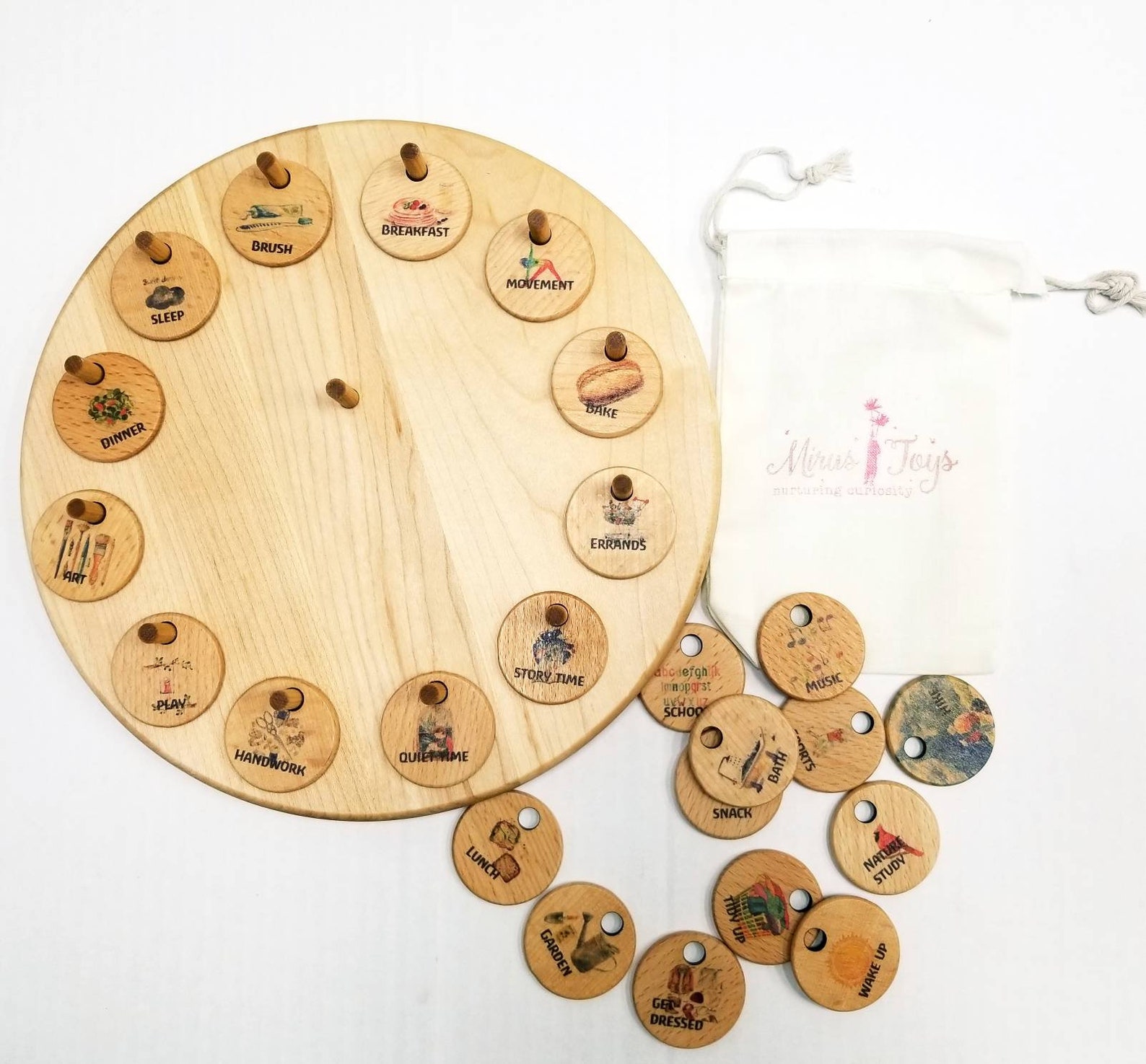 Chore Chart for Kids Wooden Chore Chart Child's Chore | Etsy UK