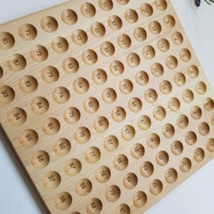 The Original Hundred Board Hundred Frame 100 Board Counting Board ...