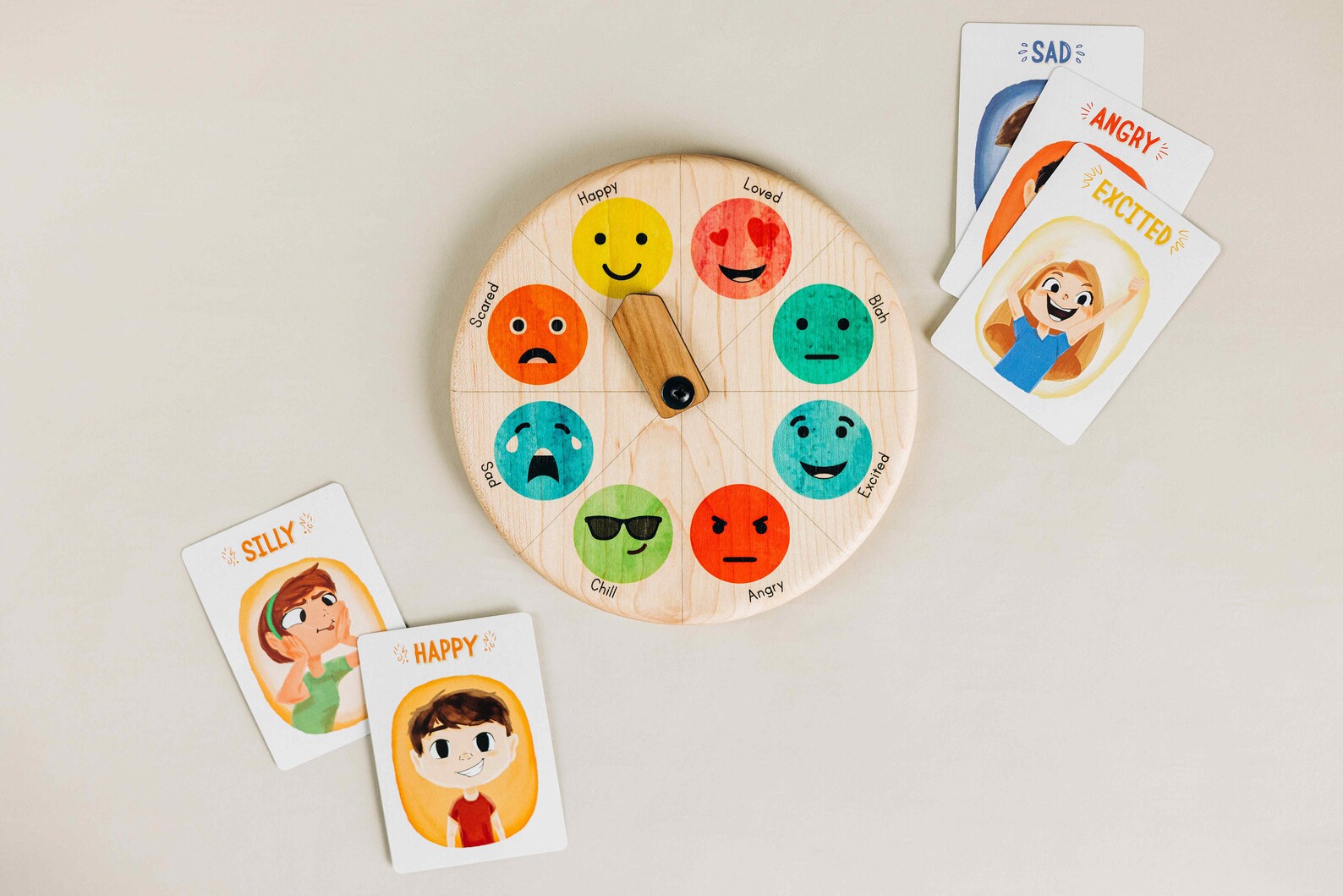 Emotion Wheel Peace Table - Etsy