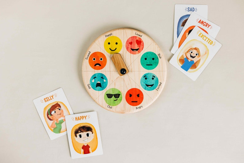 Emotion Wheel Peace Table - Etsy