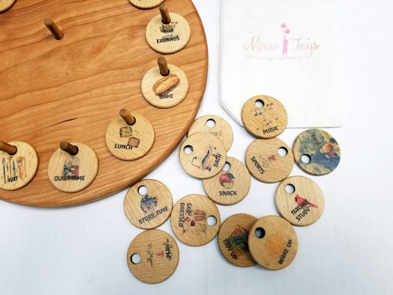 Chore Chart for Kids Wooden Chore Chart Child's Chore | Etsy UK