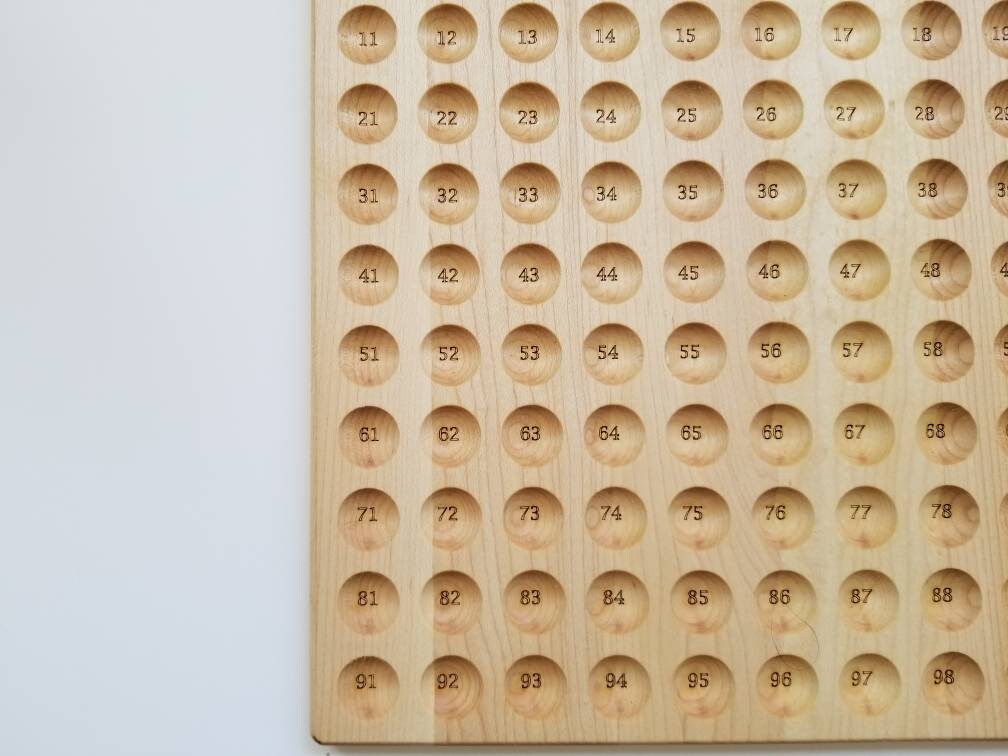 The Original Hundred board hundred frame 100 board | Etsy