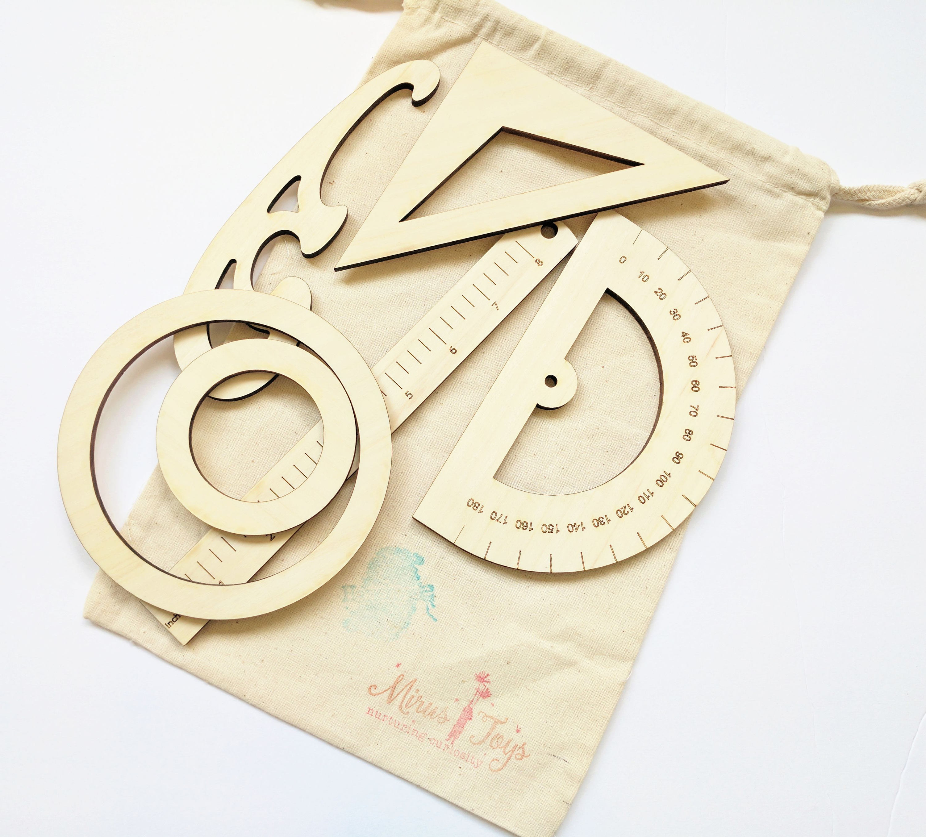 Kids Drafting Kit Geometry Kit Math Toys Montessori Toys - Etsy