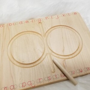 Alphabet 8 Board Dysgraphia Writing Board Alphabet Tracing Board Lazy ...