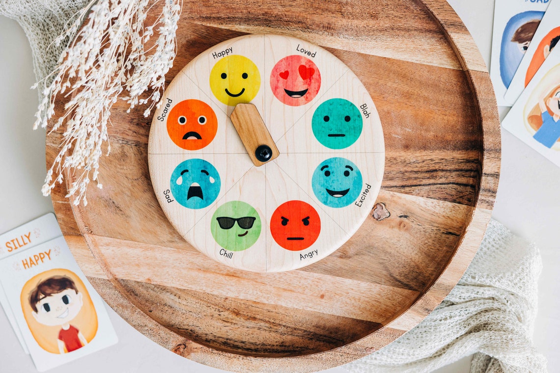 Emotion Wheel Peace Table - Etsy