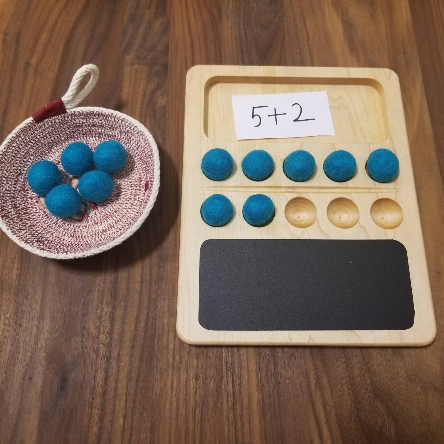 Read Build Write Numeracy Board Ten Frame Chalkboard Ten - Etsy