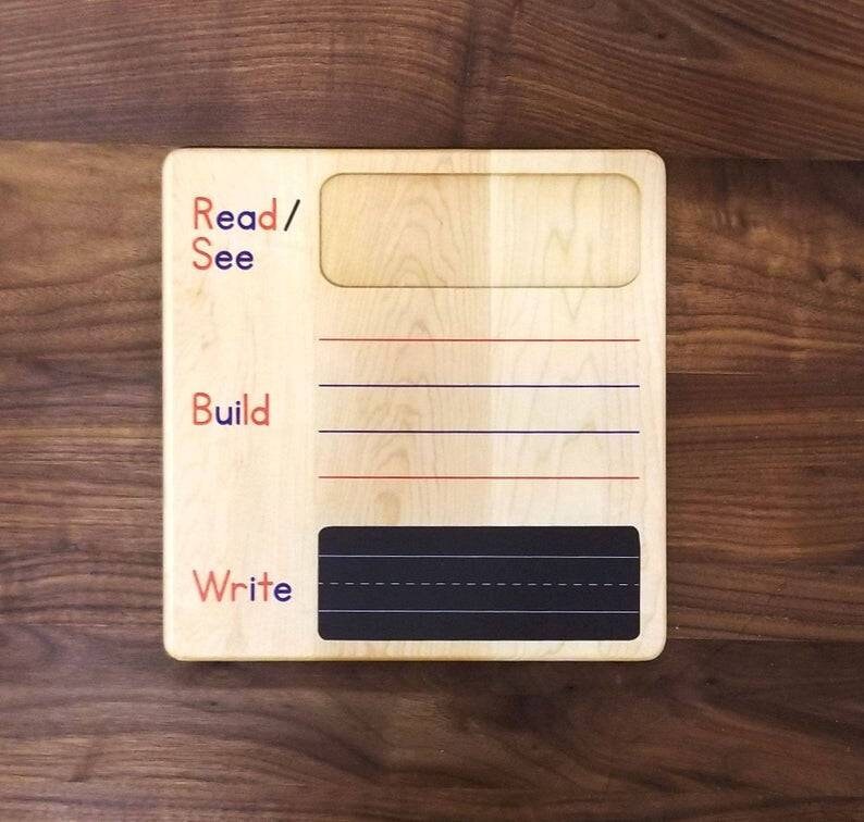 Dry Erase Read Build Write Board Spelling Board Writing - Etsy
