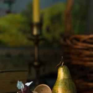 Wooden Pear Candy Container Ornament - Etsy
