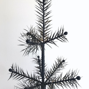 Halloween German Goose Feather Blackchristmas Tree - Etsy
