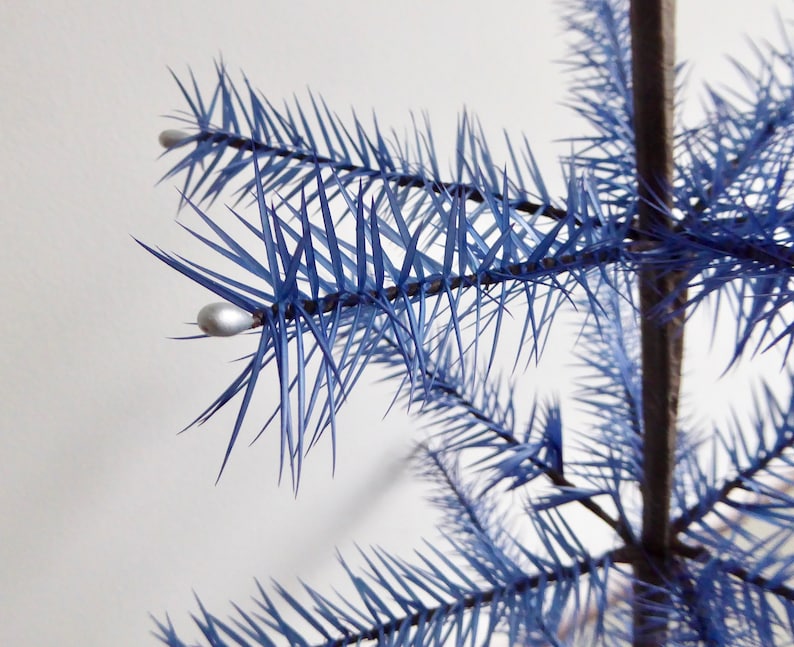 Blue German Goose Feather Christmas Tree - Etsy