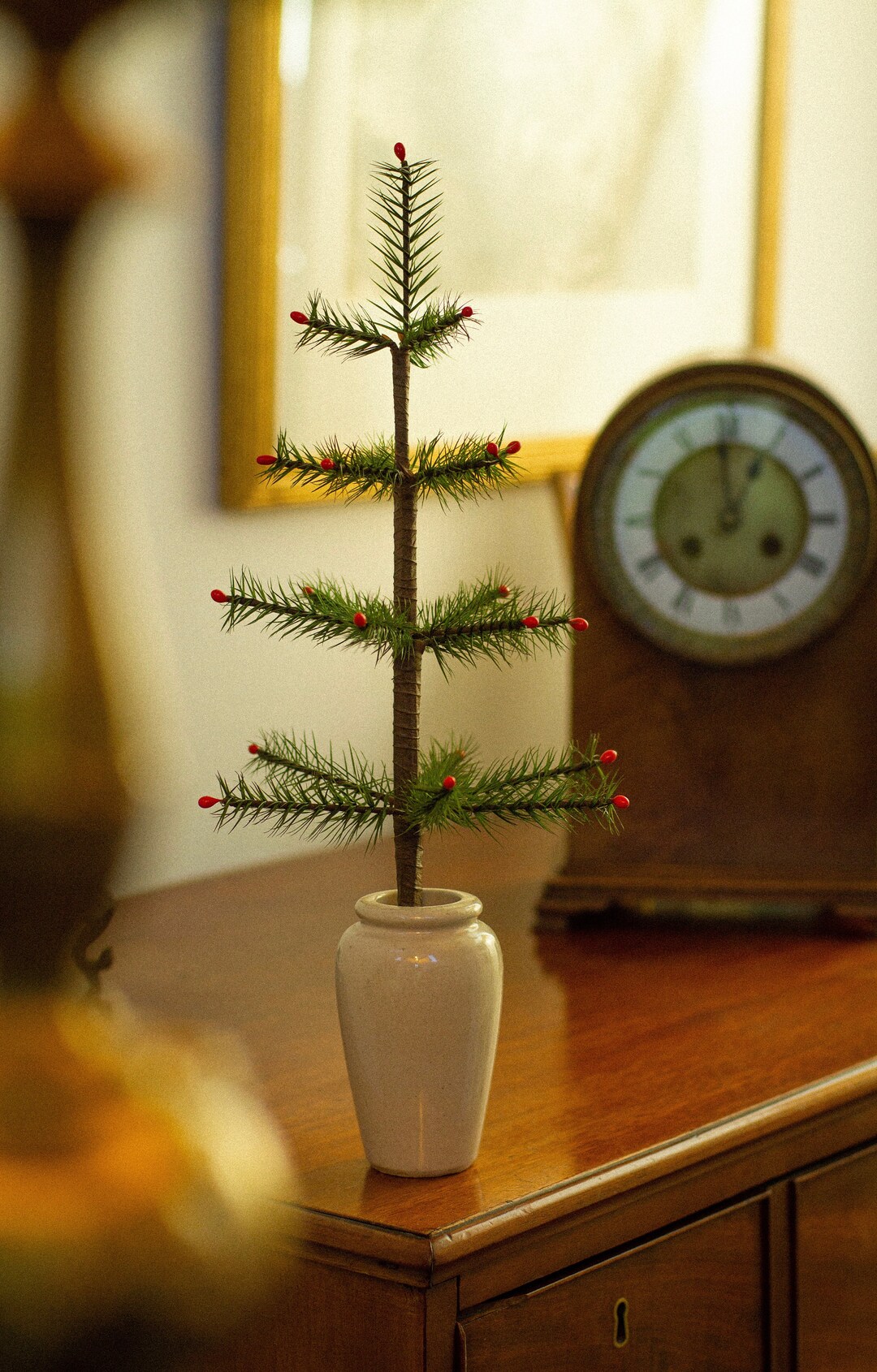 Mini German Goose Feather Christmas Tree - Etsy