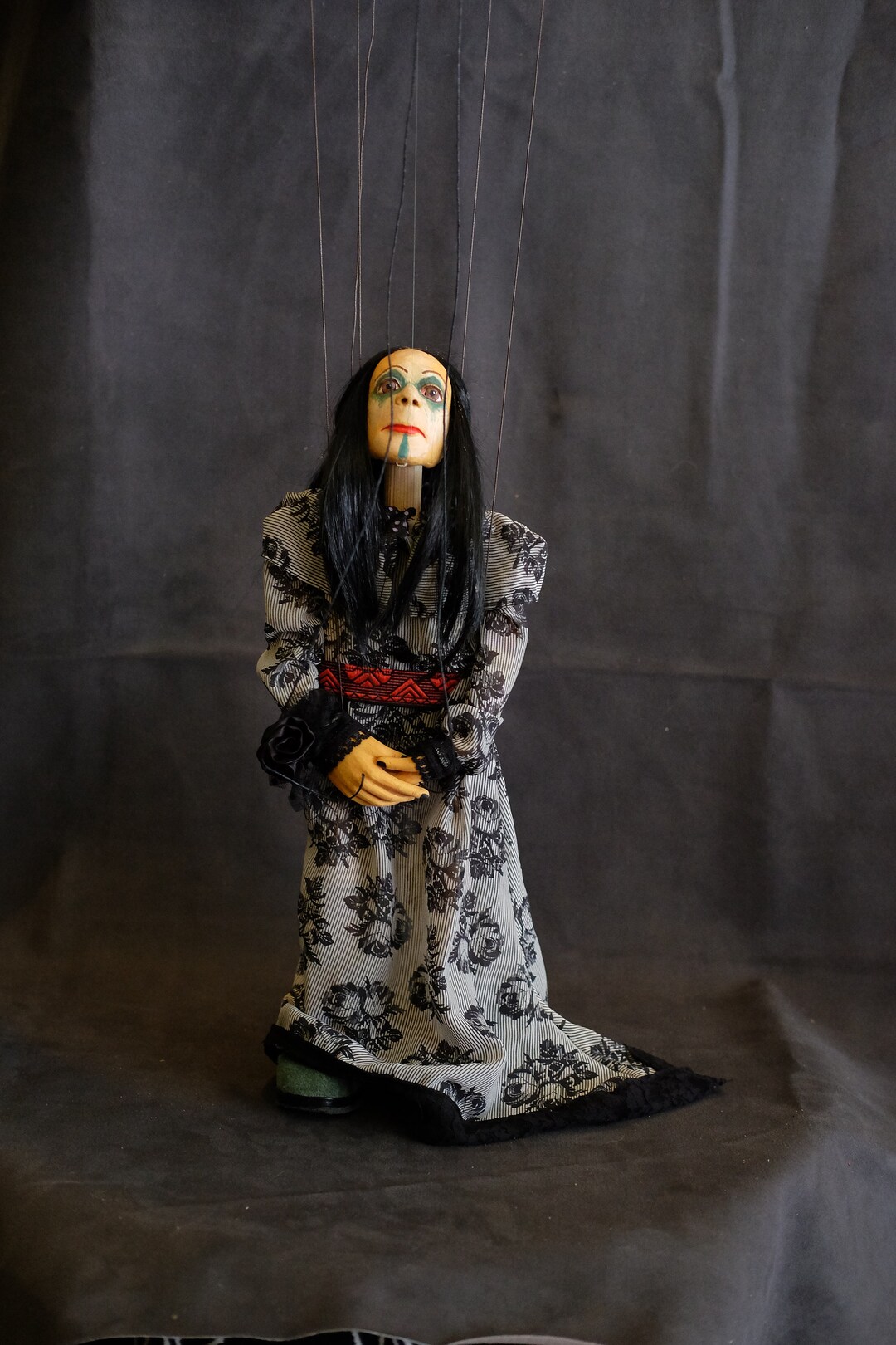 The Dark Countess! Collectible and Unique Marionette %100 Handmade - Etsy
