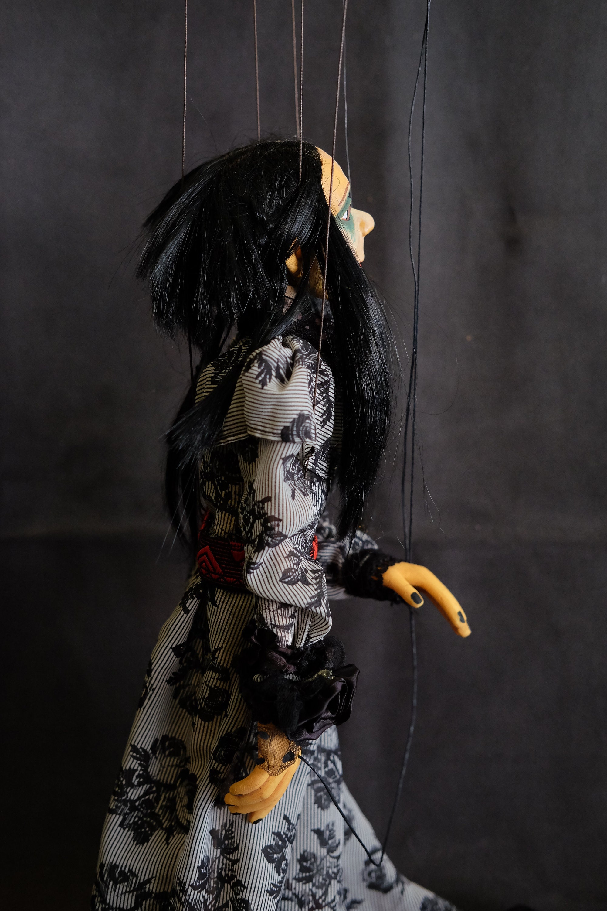 The Dark Countess Collectible and Unique Marionette %100 Handmade - Etsy