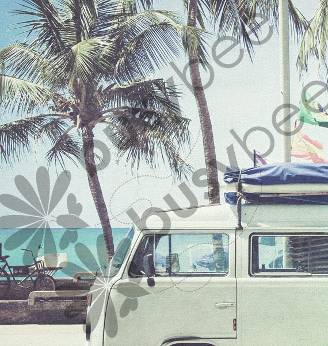 Instant Download Set of 4 Beach Print Beach Decor Boho | Etsy