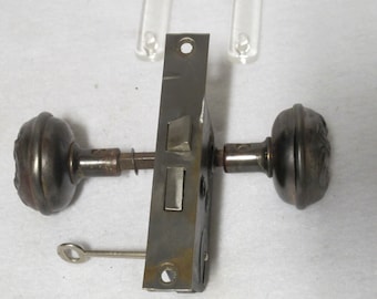 Broken Leaf Pocket Door Lock Set - Etsy