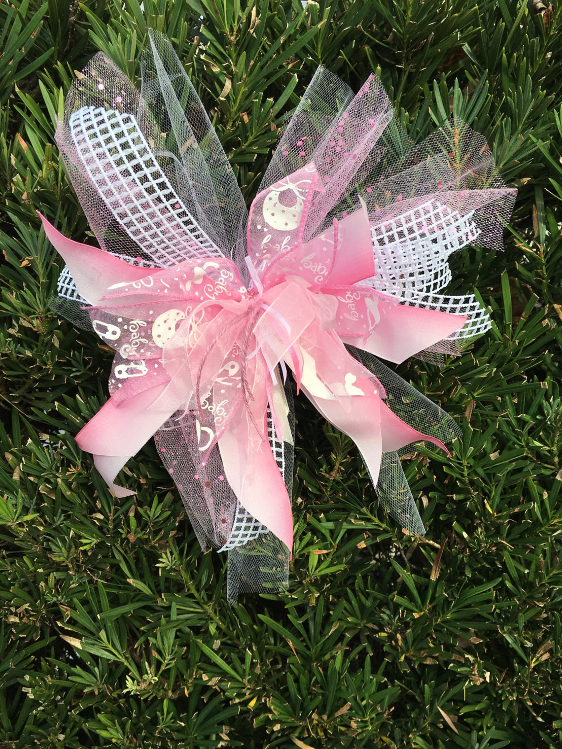 Baby bow baby decor girl bow girl decor baby shower baby | Etsy