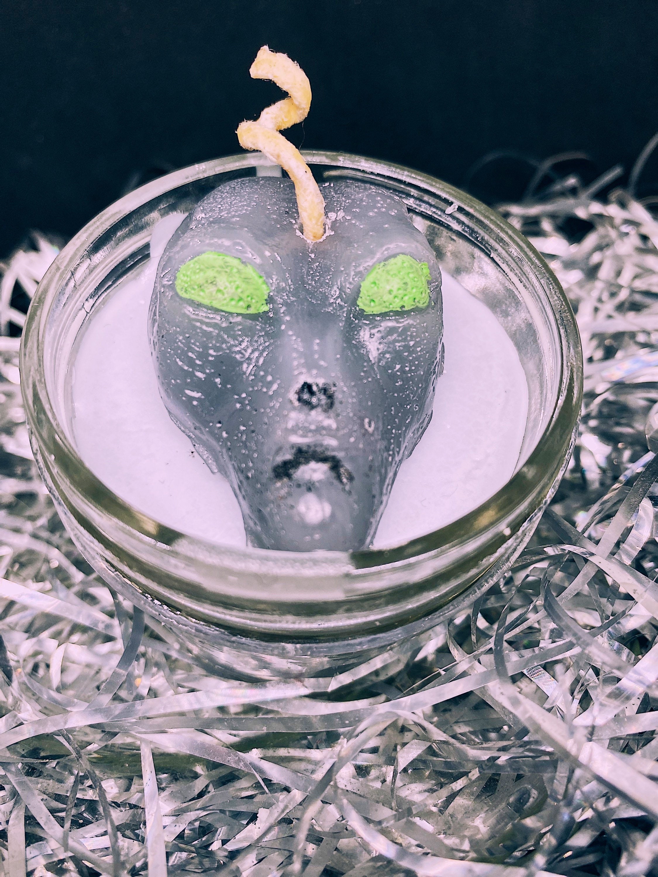 The Greys Alien Soy Wax Candle - Etsy