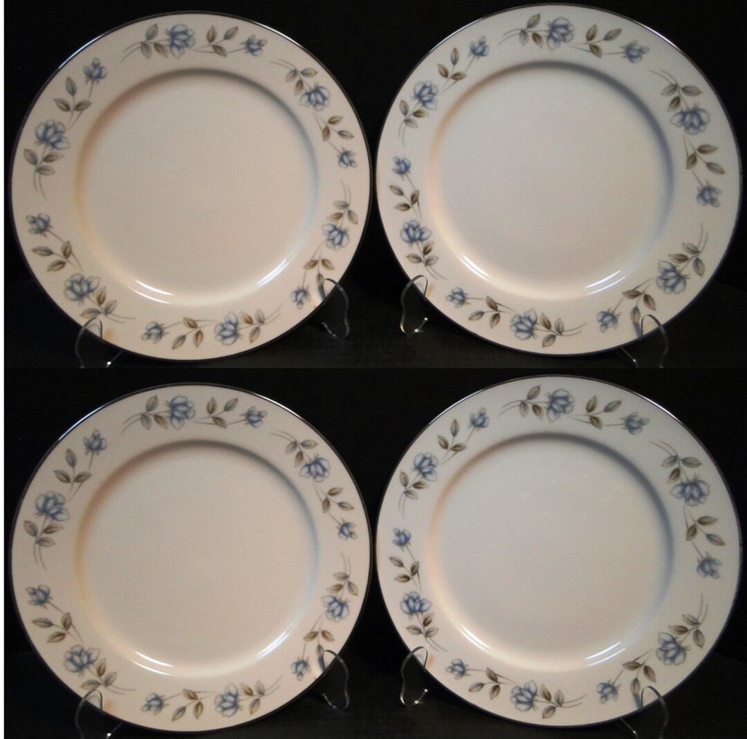 International Silver Co Elegant Lady Dinner Plates 10 1/4" Set of 4 ...
