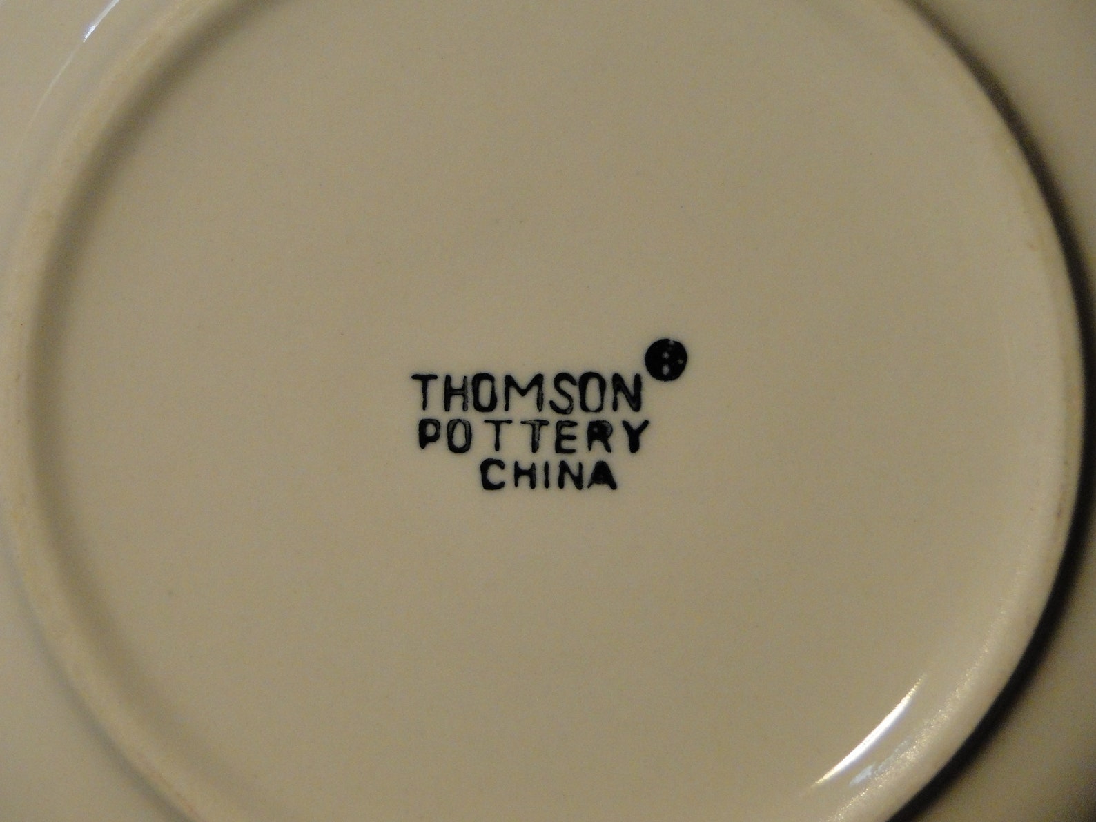 Thomson Pottery Snowman Cereal Bowls 6 1/2" Blue White Winter Scene Set ...