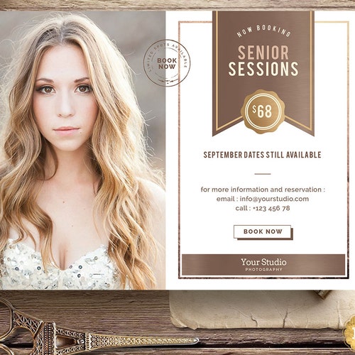 Senior Photography Template INSTANT DOWNLOAD! Senior Model Call ...