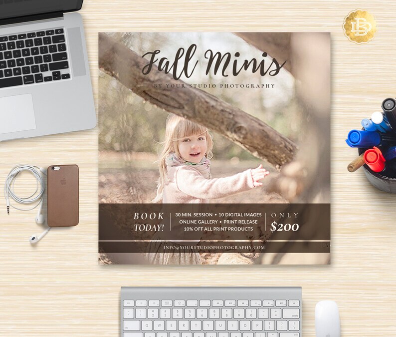 Fall Mini Session Template for Photographers Mini Session | Etsy