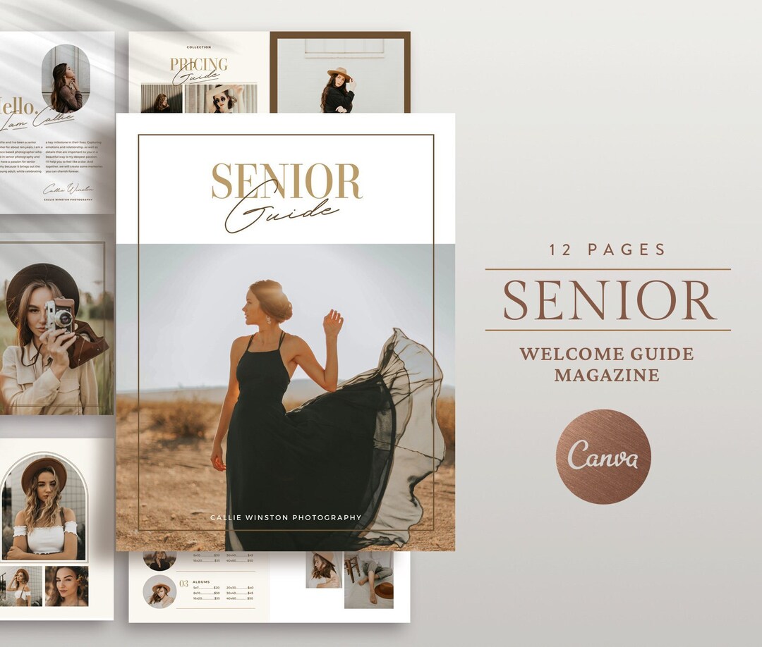 Senior Welcome Guide, Senior Photography Client Guide, What to Wear ...