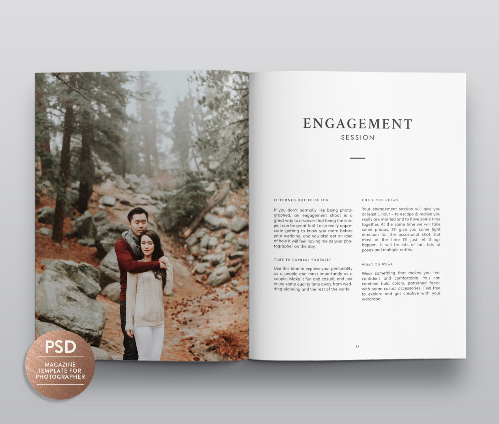 Wedding Photography Magazine Template for Photographers - Etsy Australia