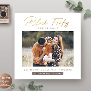 Black Friday Template Package Set for Photographers, Cyber Monday Sale ...