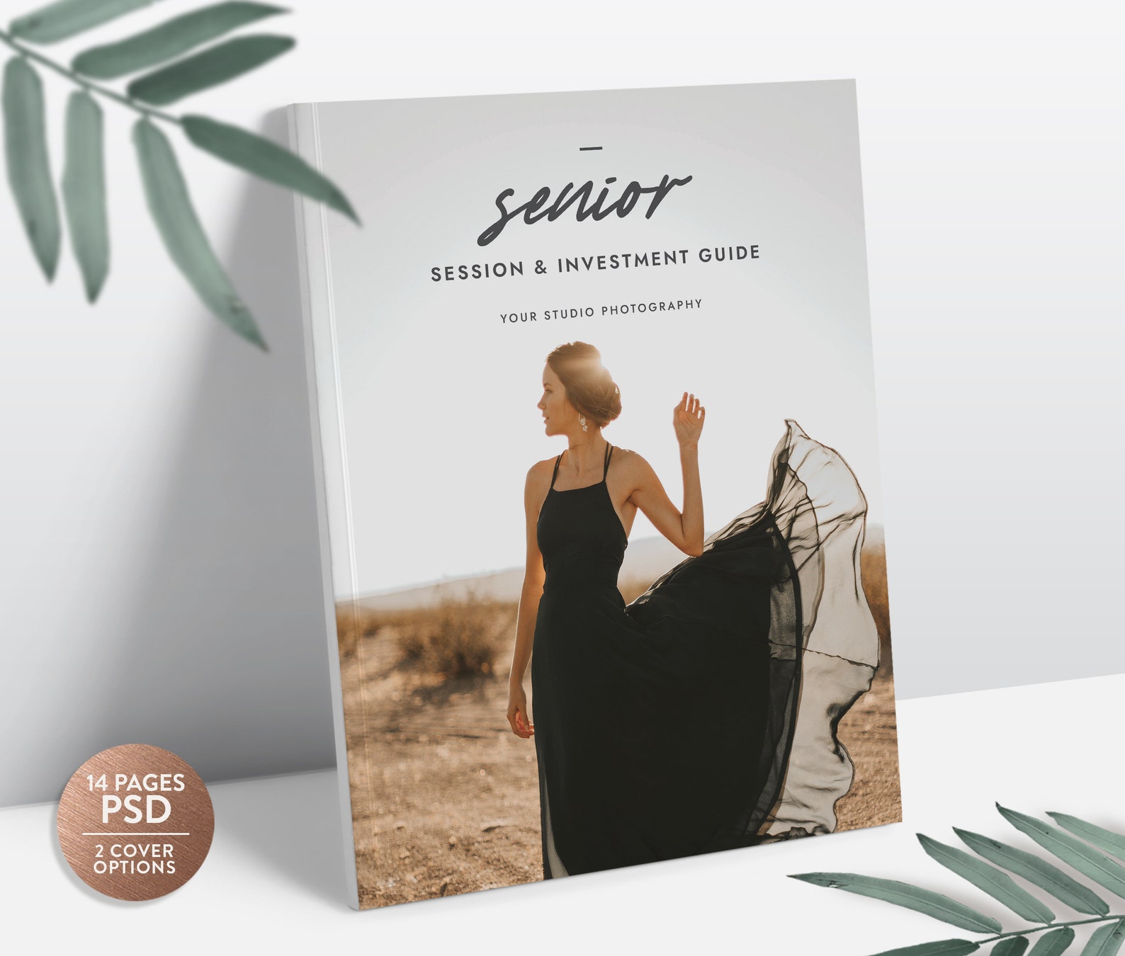 Senior Photography Magazine Template, Senior Welcome Guide, Senior ...