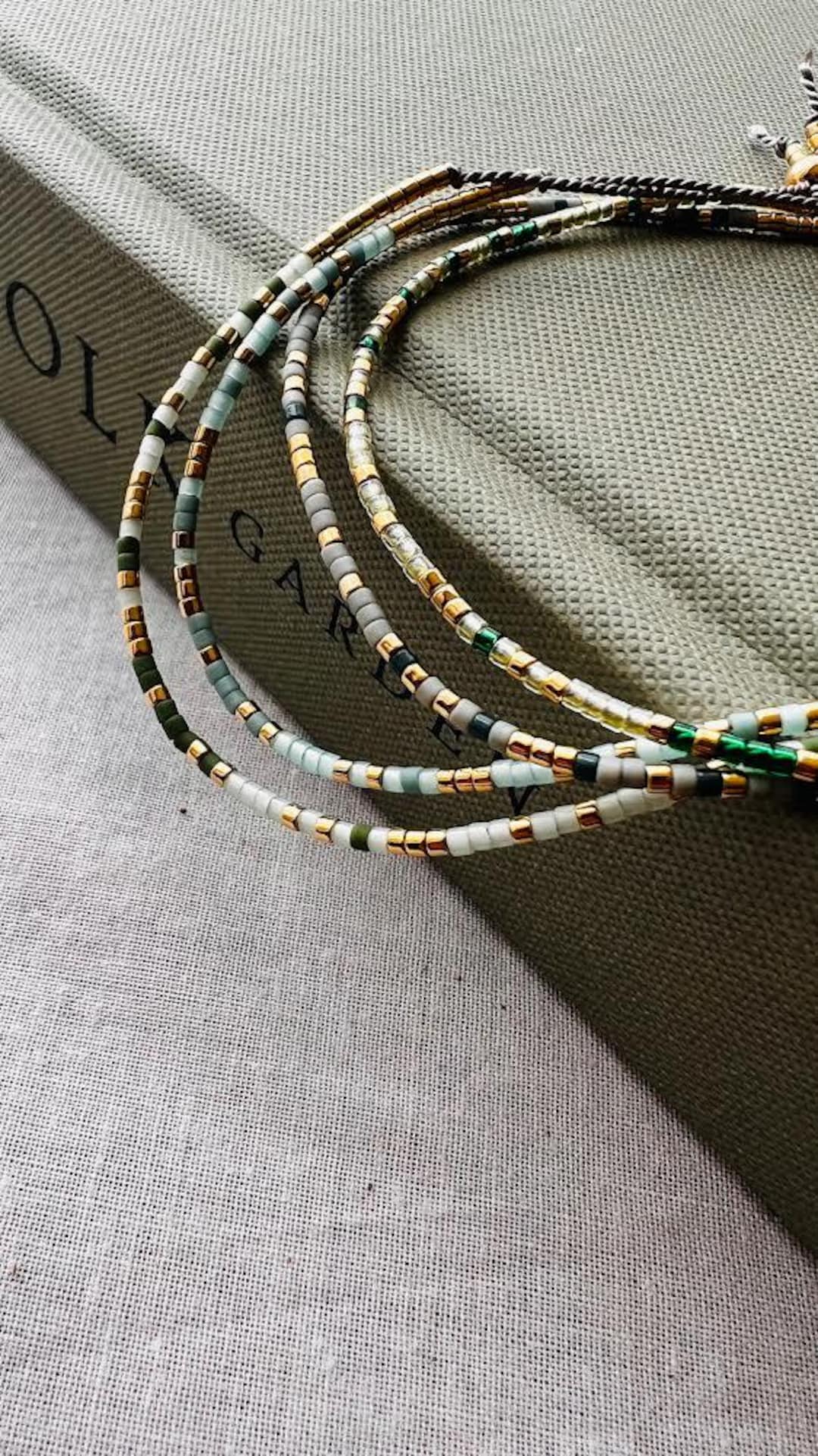 Custom Morse Code Bracelet: Seed Bead Friendship Jewelry - Etsy
