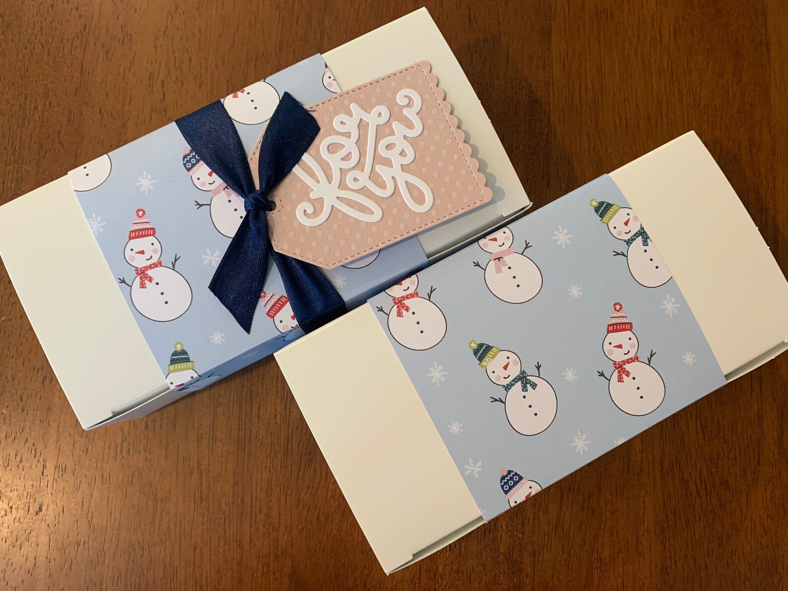 Set of 5 Hot Chocolate Filled Ornaments; Secret Santa; Santa Gram ...